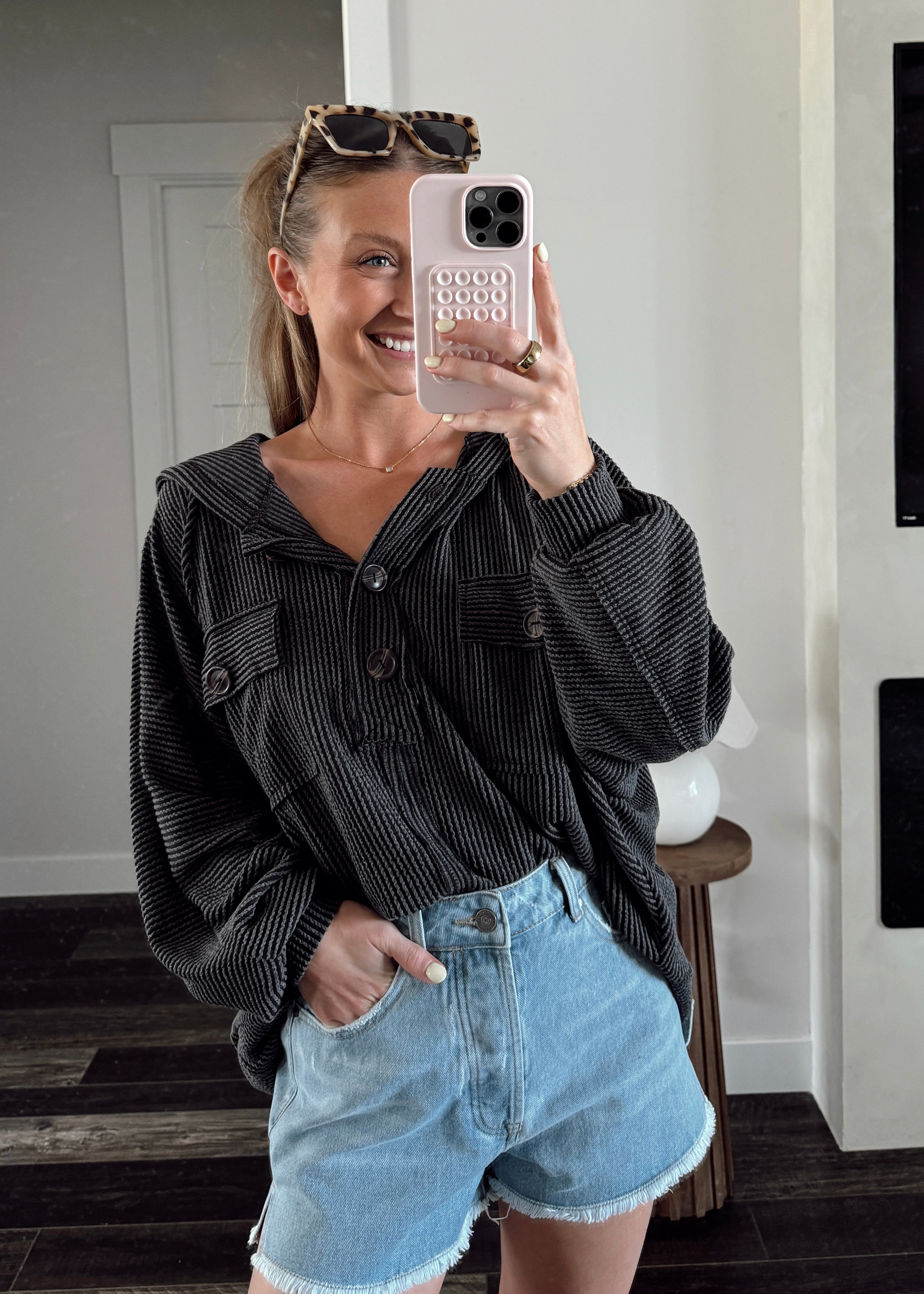 Camden Ribbed Hoodie – Harlow x Brooks Boutique